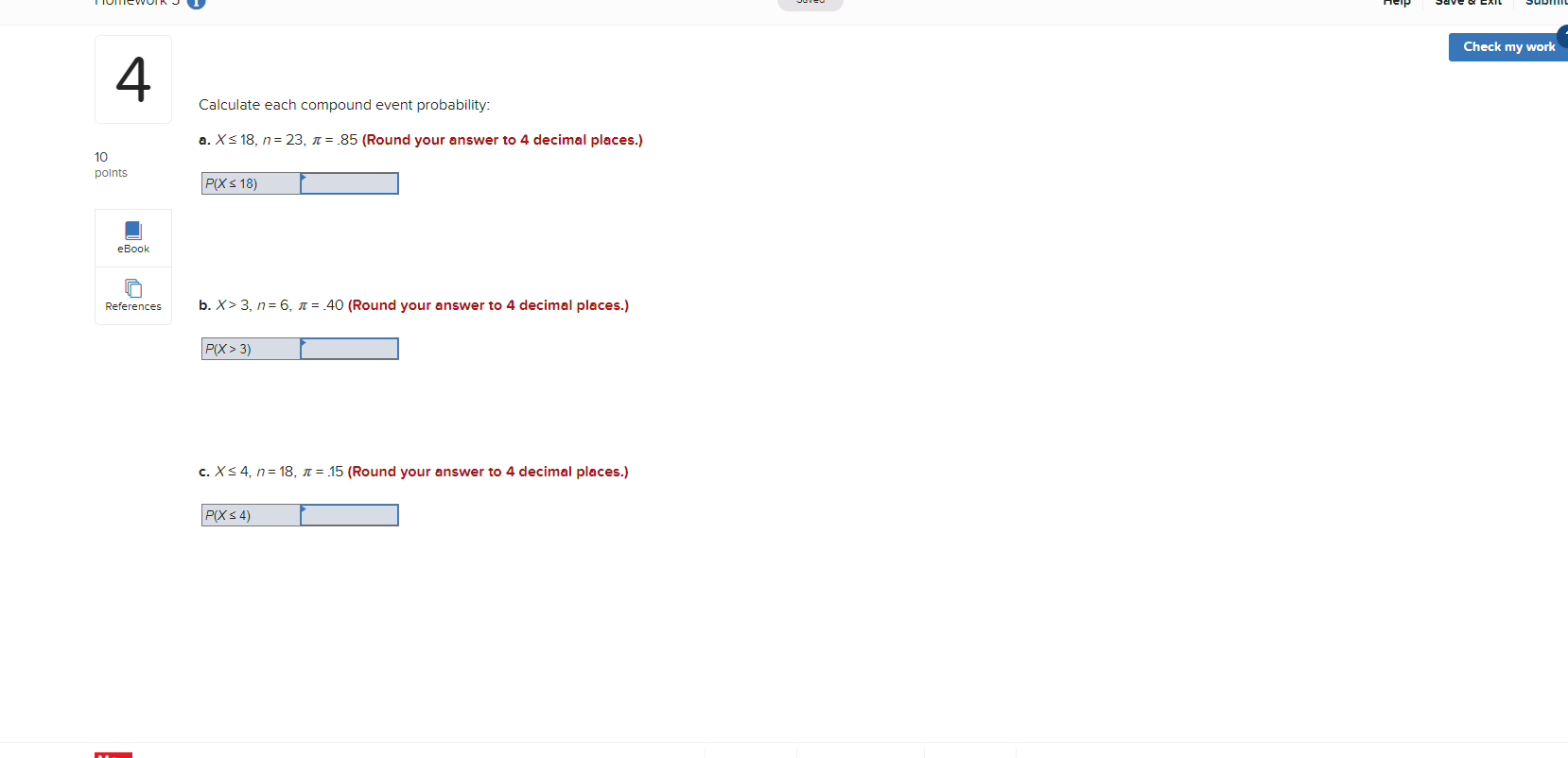 Solved Check whether the binomial approximation is | Chegg.com