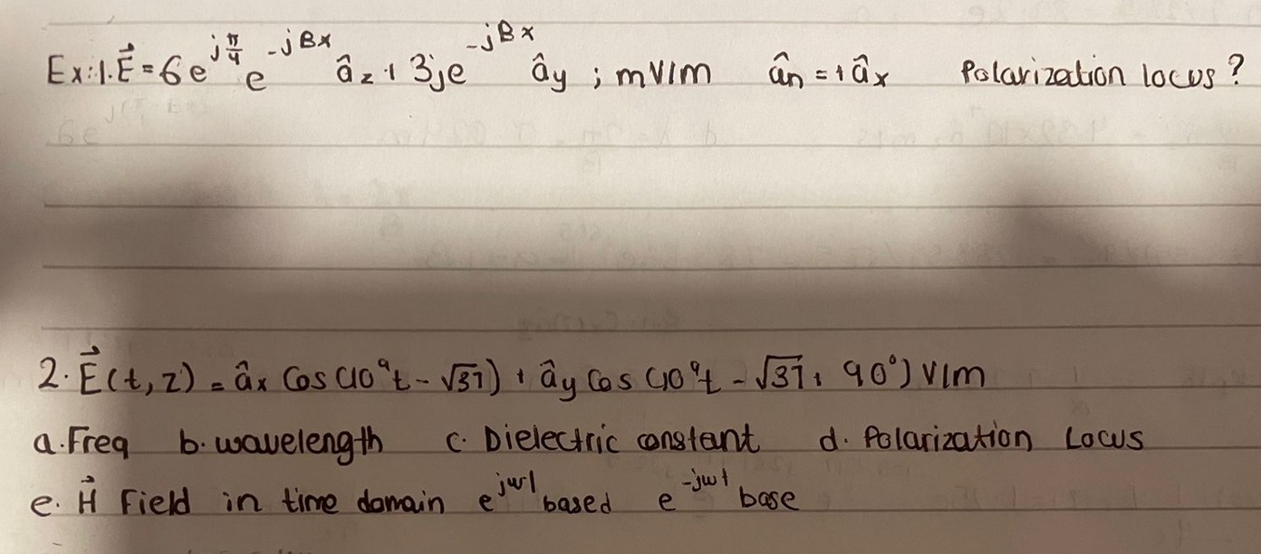 please solve this electromagnetic fields and waves | Chegg.com