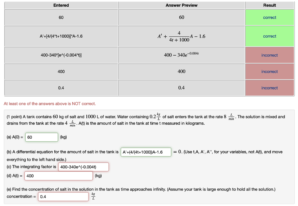 Solved Entered Answer Preview Result 60 60 correct | Chegg.com