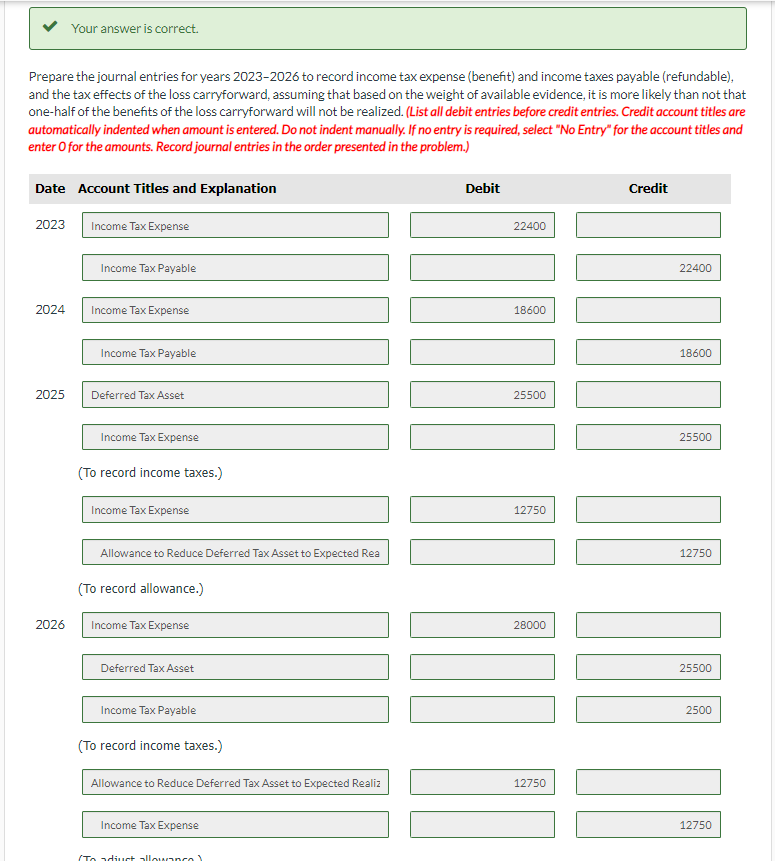 Solved Wildhorse Inc. reports the following pretax income | Chegg.com
