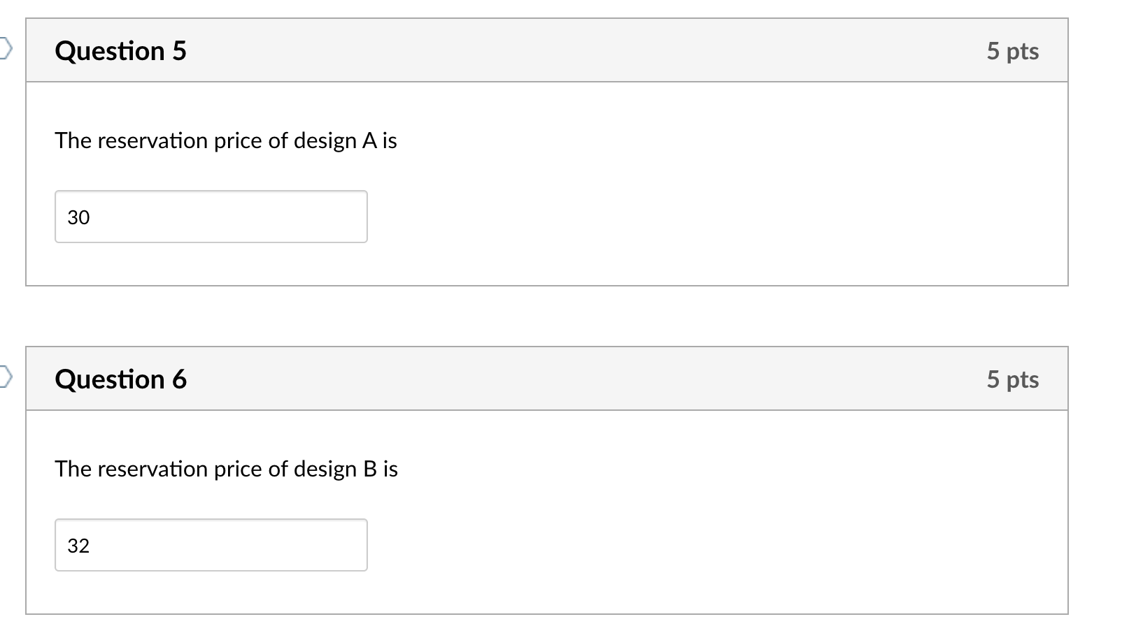 Solved For the remaining questions, consider the following | Chegg.com