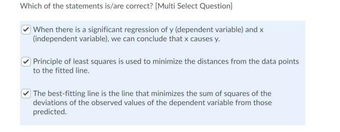 Solved Which of the statements is/are correct? [Multi Select | Chegg.com