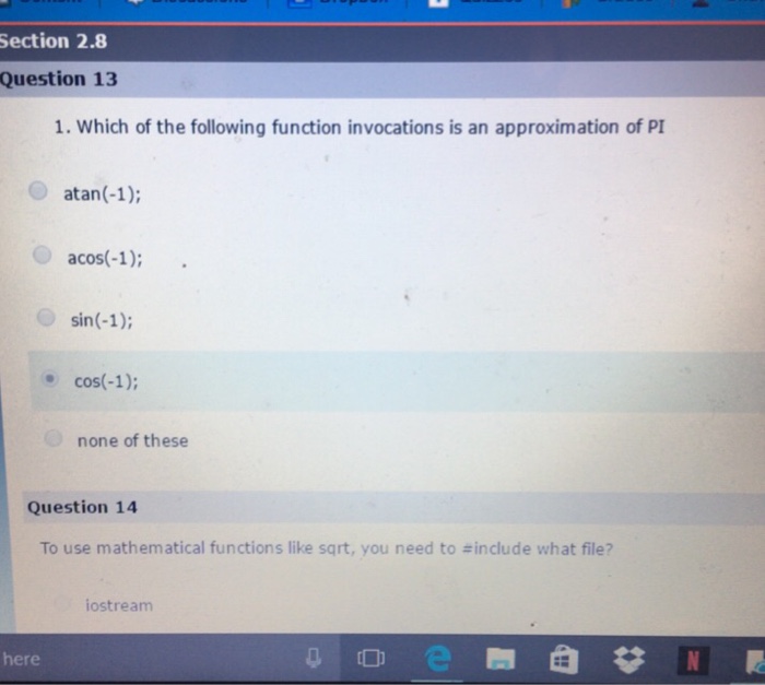 Solved Which of the following function invocations is an | Chegg.com