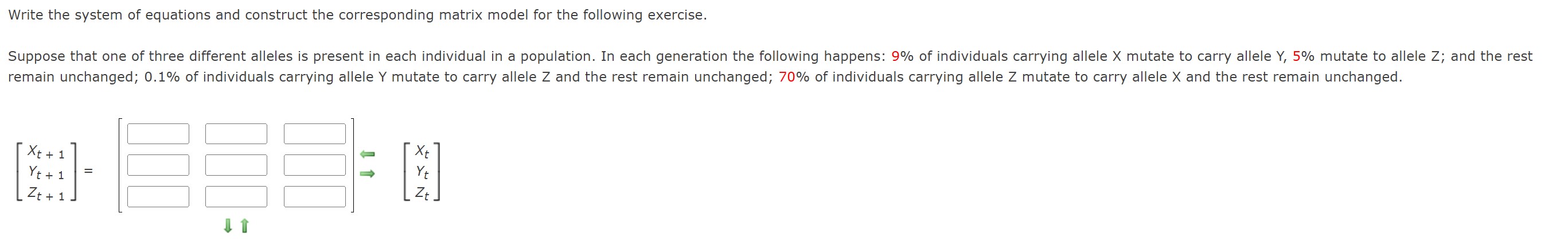 Solved Write the system of equations and construct the | Chegg.com