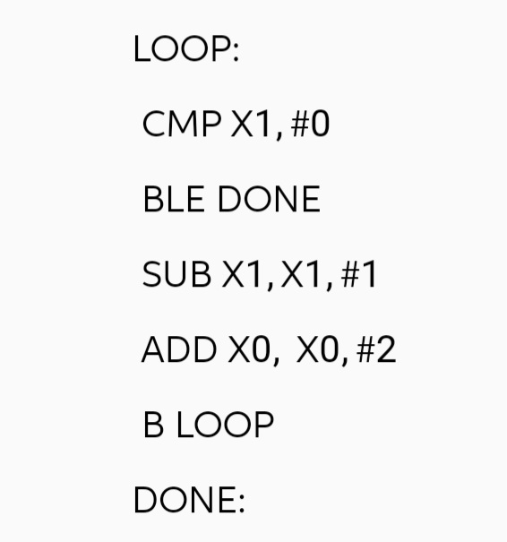 Solved The following is a loop function in Aarch64 assembly | Chegg.com Solved The following is a loop function in Aarch64 assembly | Chegg.com