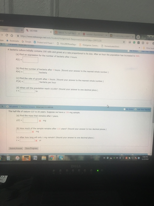 Solved 2/3 points | Previous Answers SEssCalc2 2.4.001 Find | Chegg.com