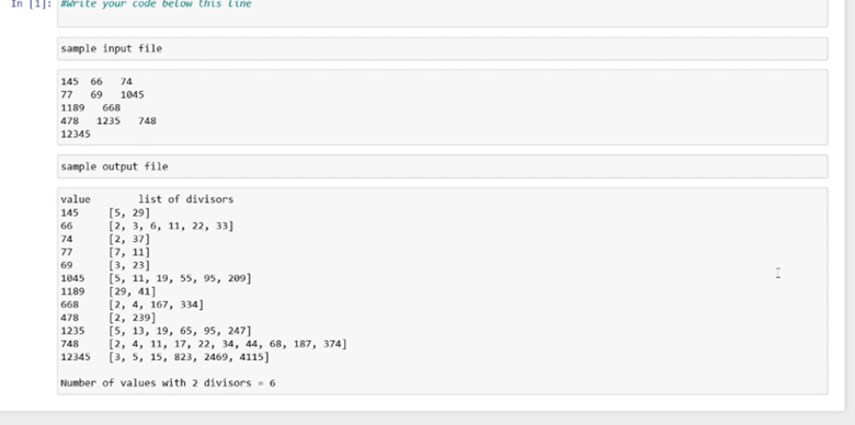 Solved Write A Python Program That Finds The Divisors Of A