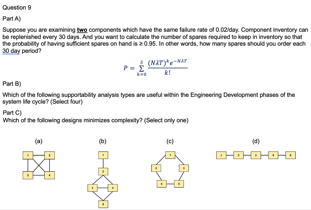 Solved Suppose you are examining two components which have | Chegg.com