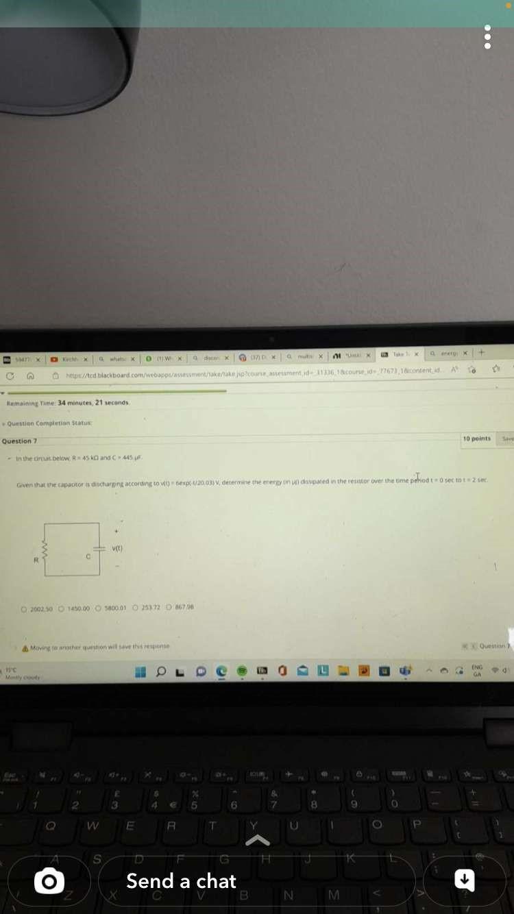Send a chat | Chegg.com