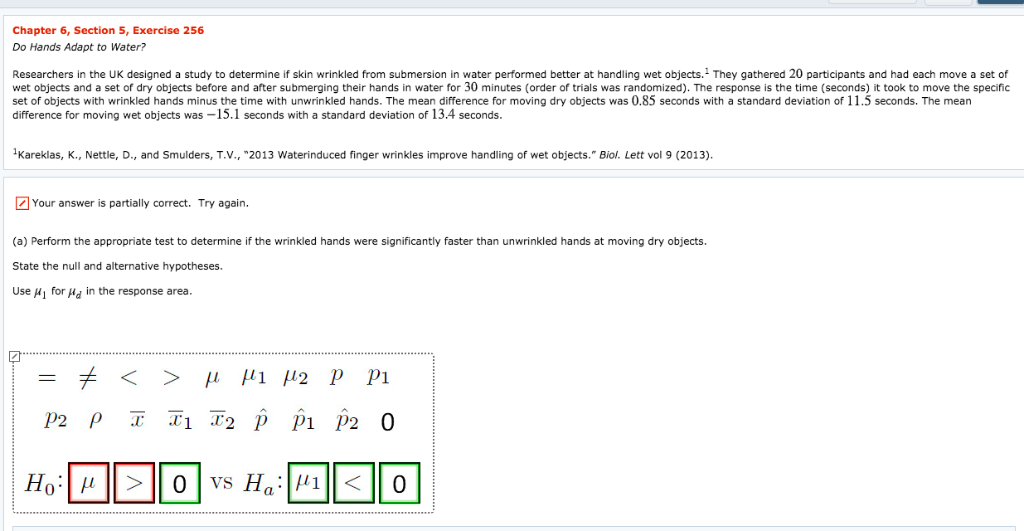 Solved (a) Perform the appropriate test to determine if | Chegg.com
