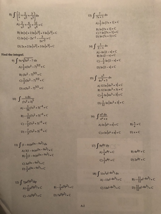 Solved Test 4 Take Home Math 203 November 28, 2018 Due date: | Chegg.com