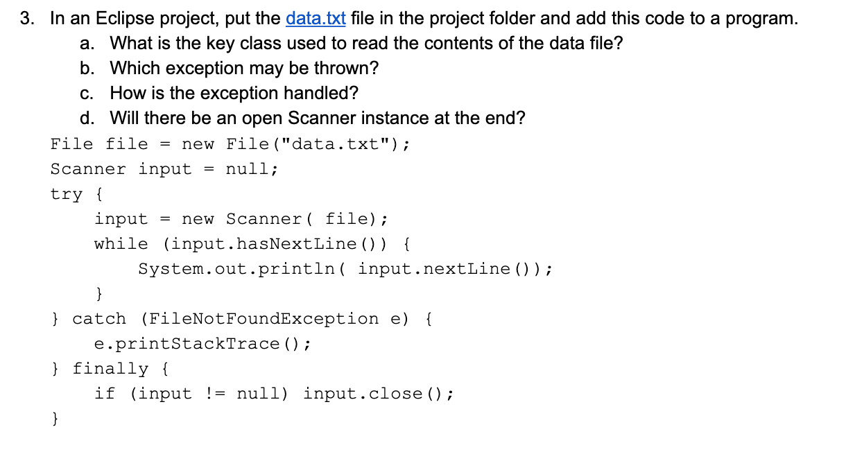 Computer Science Help File Input Output Java