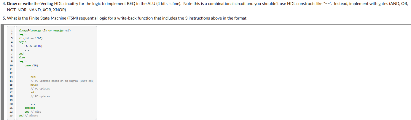 Solved NOT, NOR, NAND, XOR, XNOR). What is the Finite State | Chegg.com