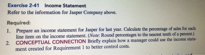 Solved Chapter 2 Basic Managerial Accounting Concepts Use | Chegg.com