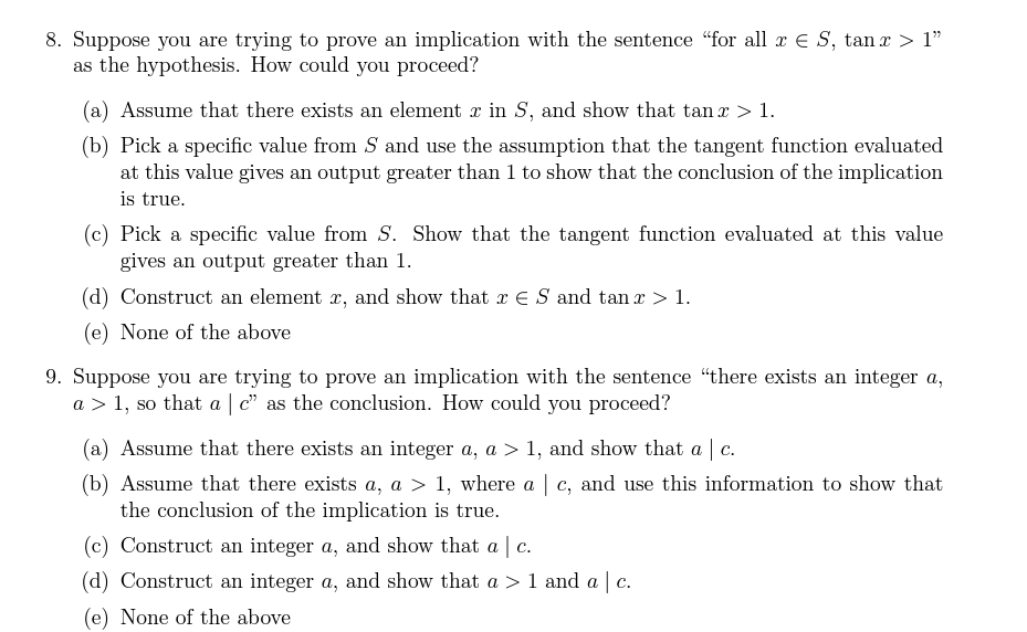 Solved 7. Suppose you are trying to prove an implication | Chegg.com