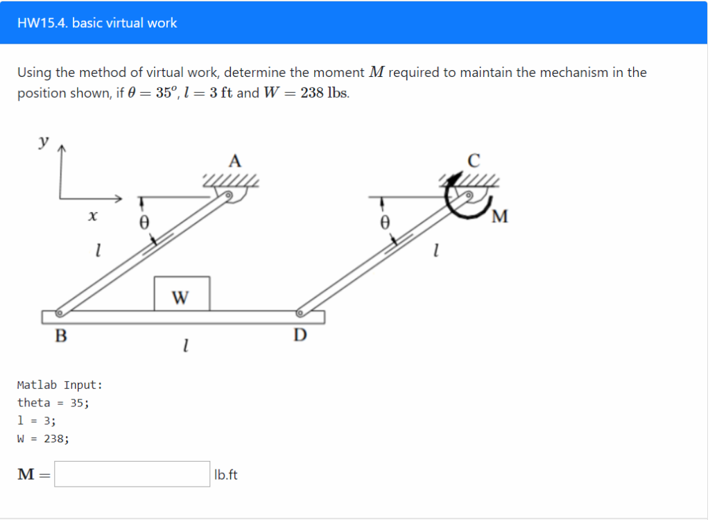 Using the method of virtual work, determine | Chegg.com