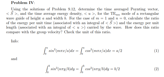Solved Problem 9.12 In the complex notation there is a | Chegg.com