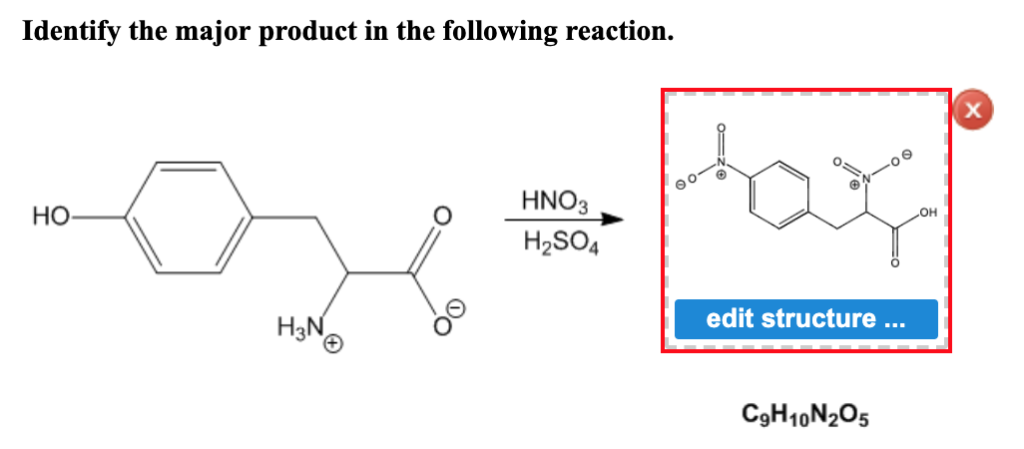 Solved Identify the major product in the following reaction. | Chegg.com