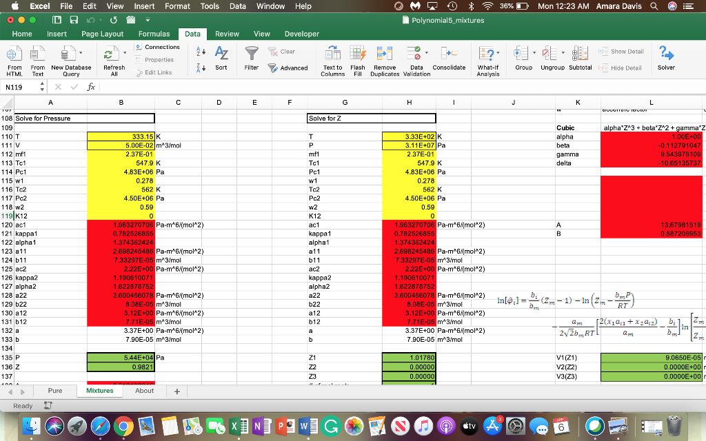 I"m trying to create a Pxy diagram using the | Chegg.com