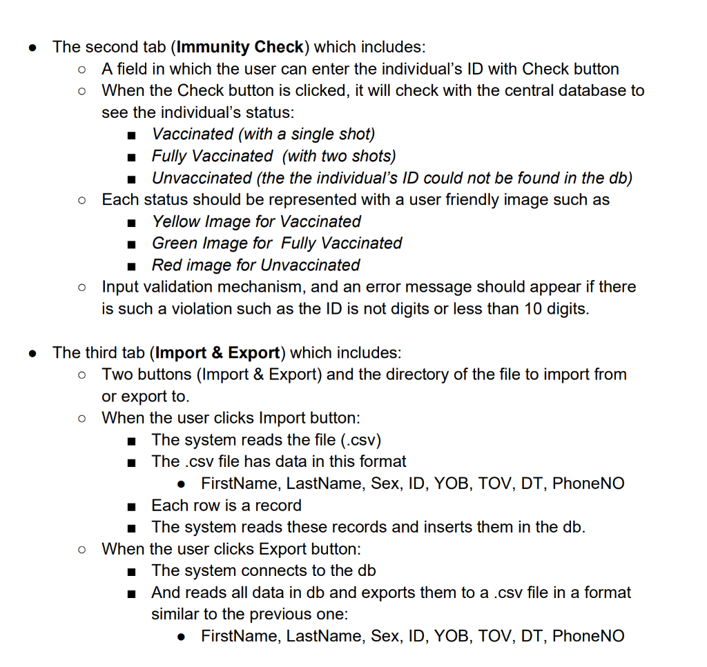 PYTHON PROJECT OBJECTIVES: Applying the concepts | Chegg.com