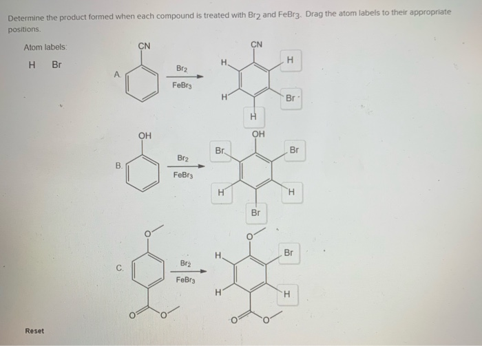 Solved Select the best order of reagents to complete each of | Chegg.com