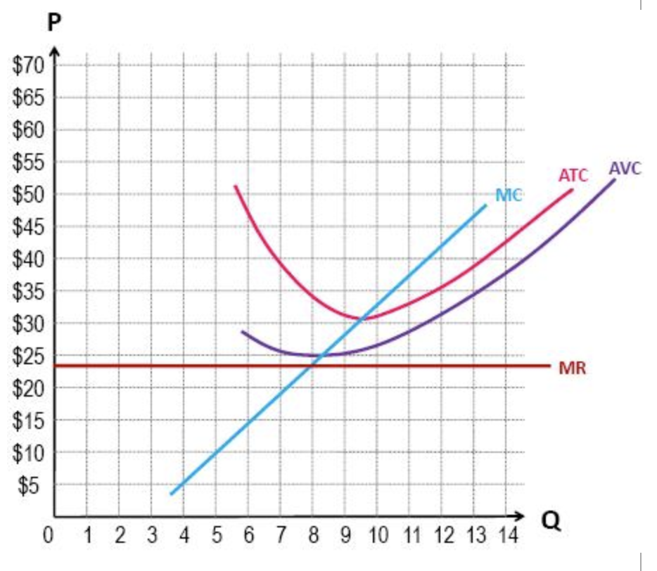Solved The market in the graph above is economically _____. | Chegg.com
