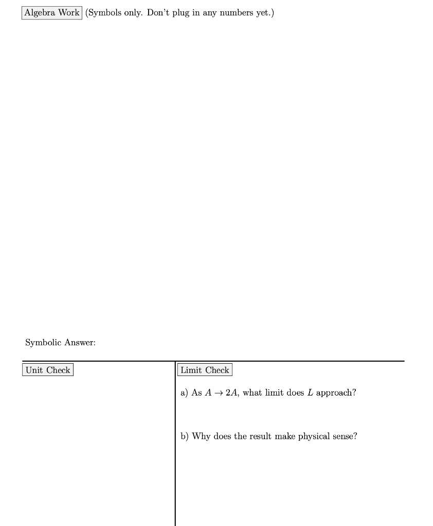 Solved A block is suspended vertically from the ceiling | Chegg.com