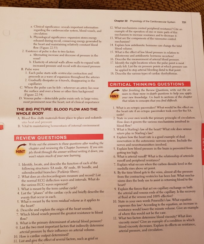 15 Chapter 11 The Cardiovascular System Answer Key KalenPatronella 15 Chapter 11 The Cardiovascular System Answer Key KalenPatronella