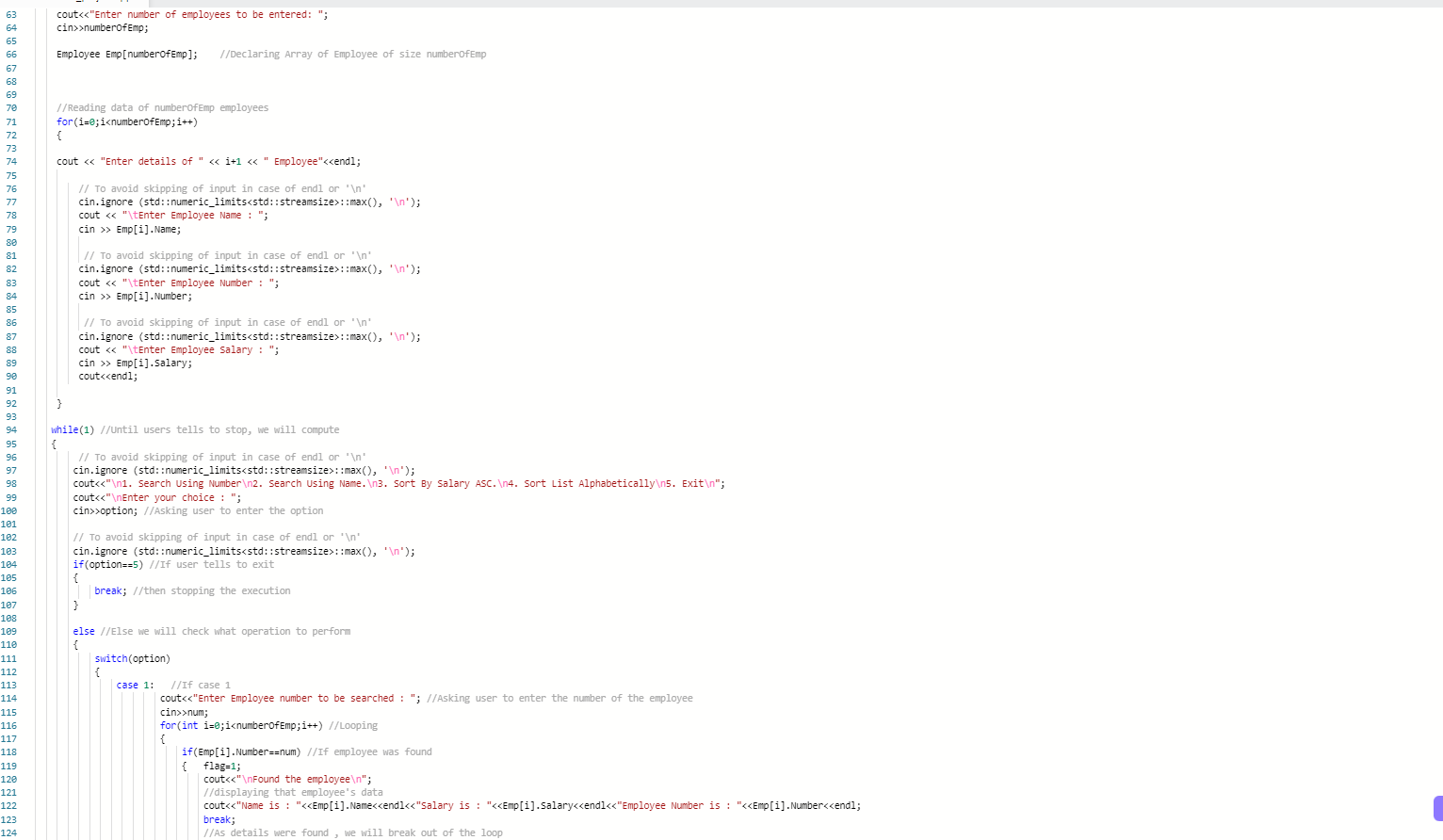 Solved I need help EXPLAINING HOW THIS CODE WORKS! I made | Chegg.com
