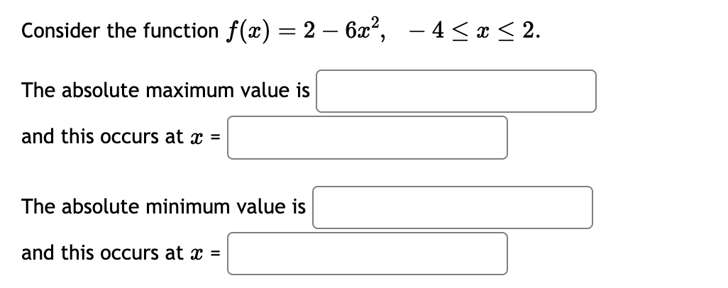 Solved The function f(x)=(2x+8)e−4x has one critical number. | Chegg.com