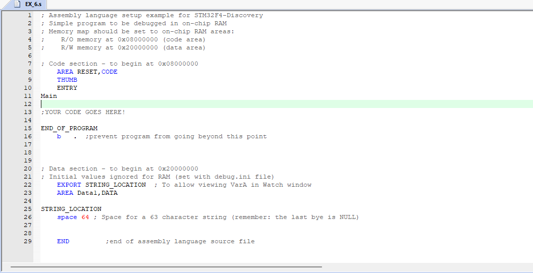 Solved LDR B STR B With this code and memory initialization, | Chegg.com