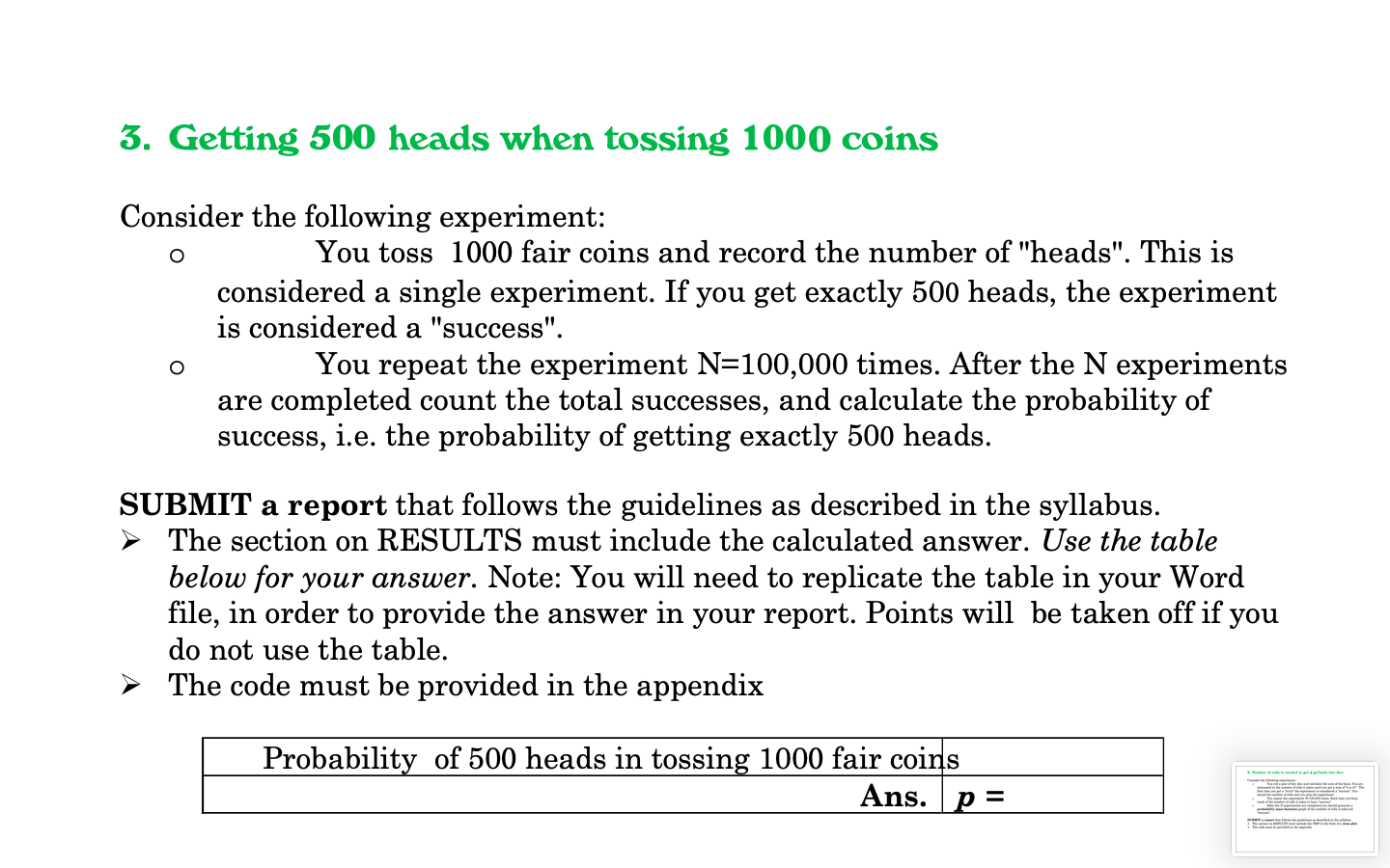 Solved Exit Fullscreen 1. Function for a n-sided die Write a | Chegg.com