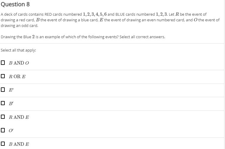 Solved Question 7 The following lists of data represent five | Chegg.com