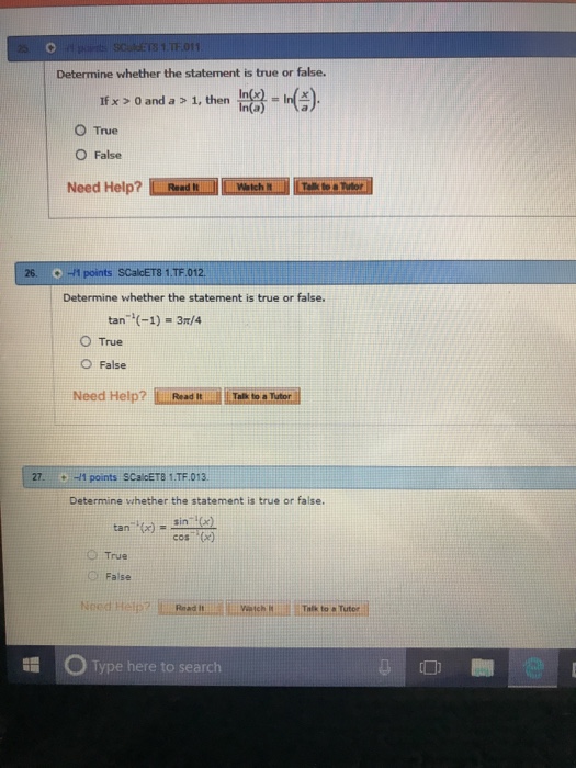 Solved Determine whether the statement is true or false. If | Chegg.com