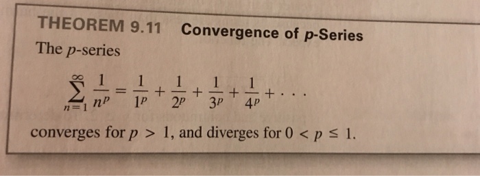 Solved Use the theorem in the second pic to determine the | Chegg.com