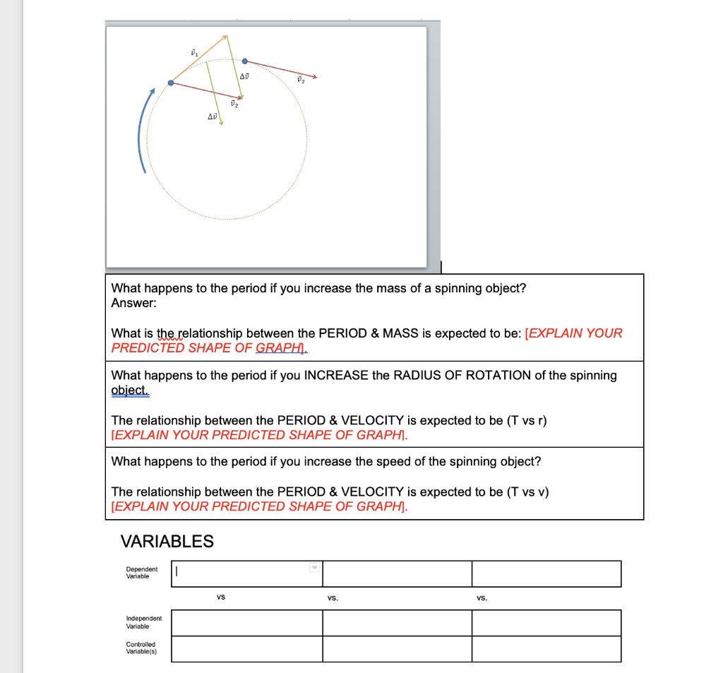 Solved CIRCULAR MOTION PRE-LAB INTRODUCTION A An object | Chegg.com