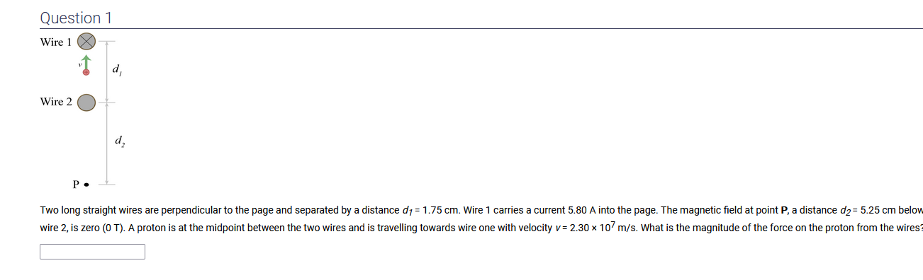 Solved Two long straight wires are perpendicular to the page | Chegg.com