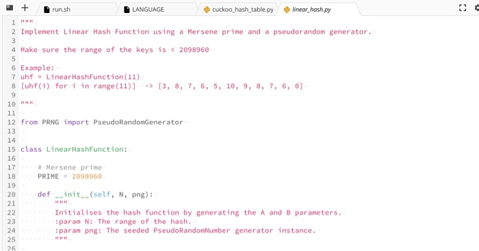 You are to implement a map using a variant of cuckoo | Chegg.com
