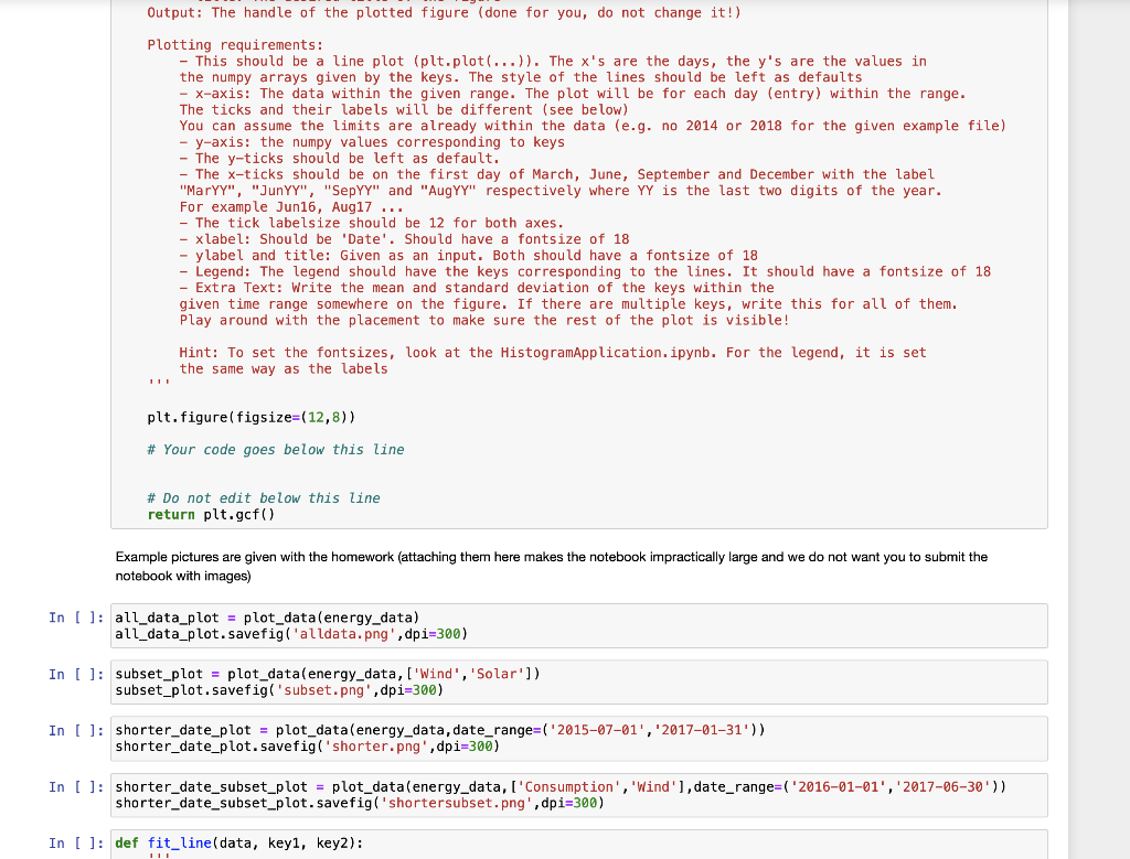 Jupyter Time Series (unsaved changes) Logout File | Chegg.com