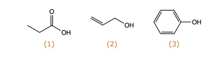 Solved Rank the following compounds from strongest to | Chegg.com