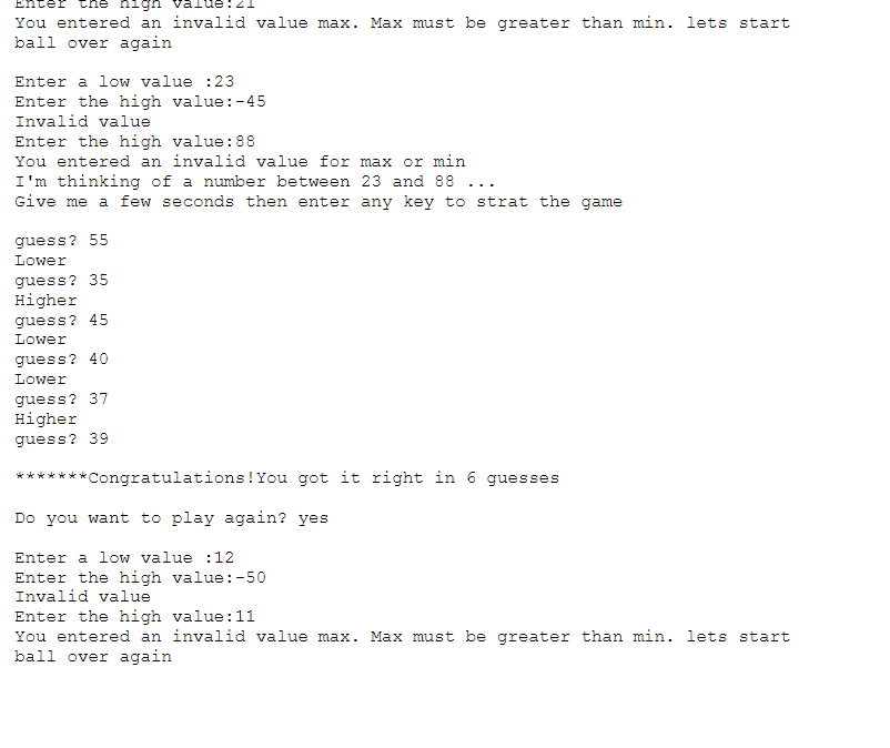 Solved Objective Practice Creating Indefinite Loop Such As A