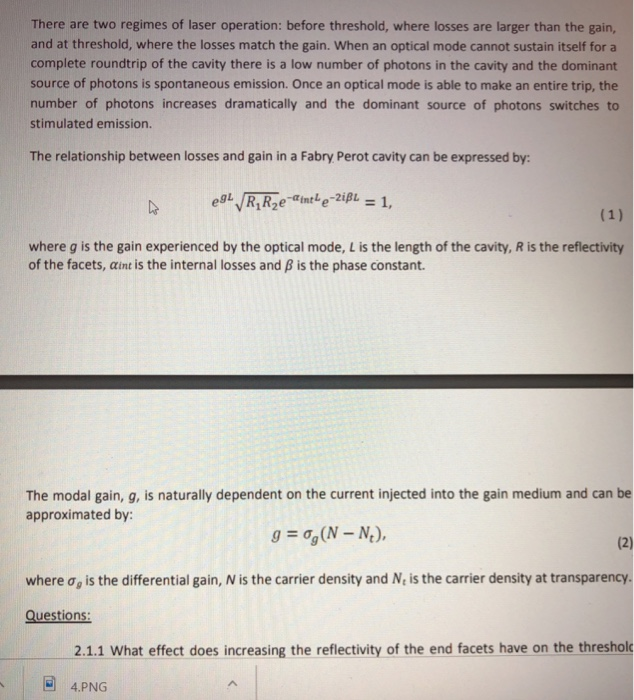 Manipulating the equation for the threshold condition | Chegg.com