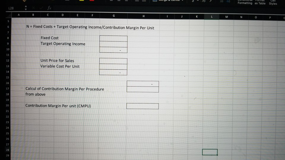 Solved Using the Contribution Margin Method of computing | Chegg.com