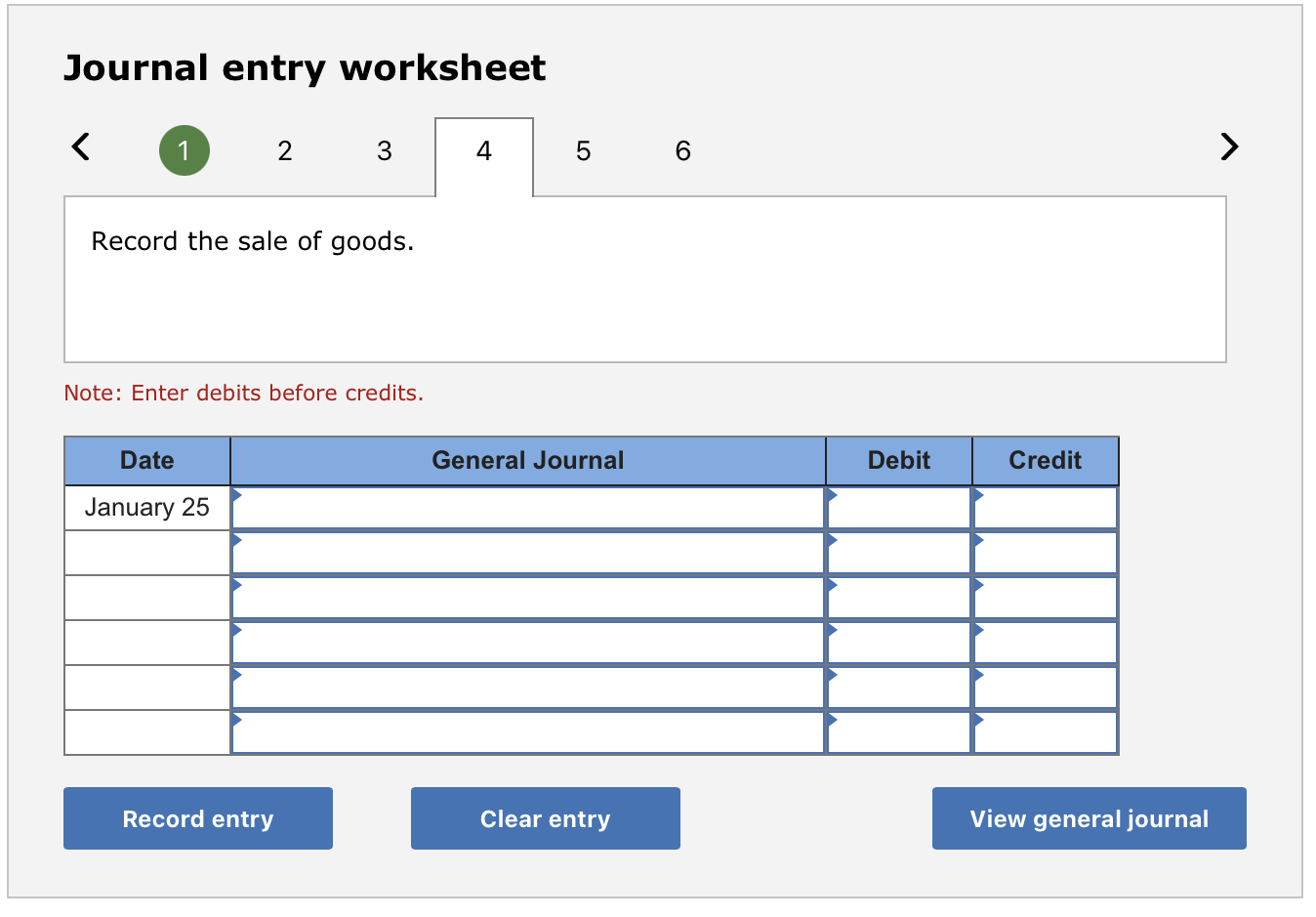 Solved Journal entry worksheet Note: Enter debits | Chegg.com