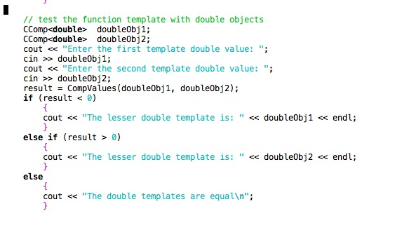Solved I have to overload some comparision operators in | Chegg.com