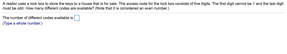 Solved Answer the question by finding the number of | Chegg.com
