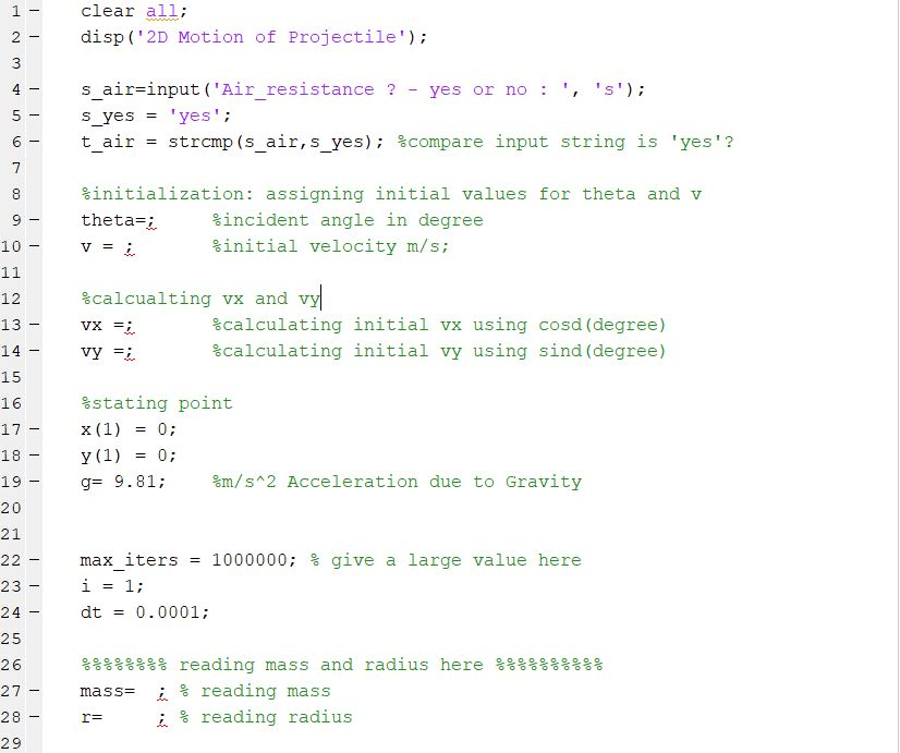Perform the calculation for a thrown cricket ball | Chegg.com