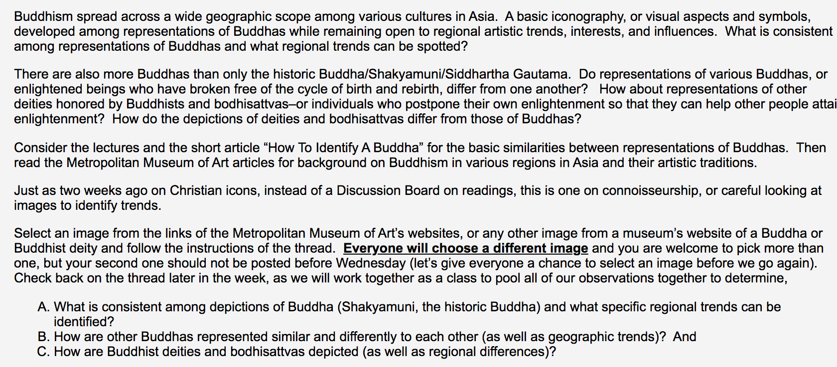 Buddhism spread across a wide geographic scope among | Chegg.com