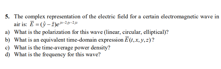 Solved solve it with all detail. The complex representation | Chegg.com