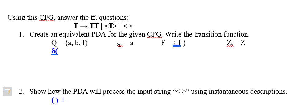 Solved Using this CEG, answer the ff. questions: T → TT|| | Chegg.com